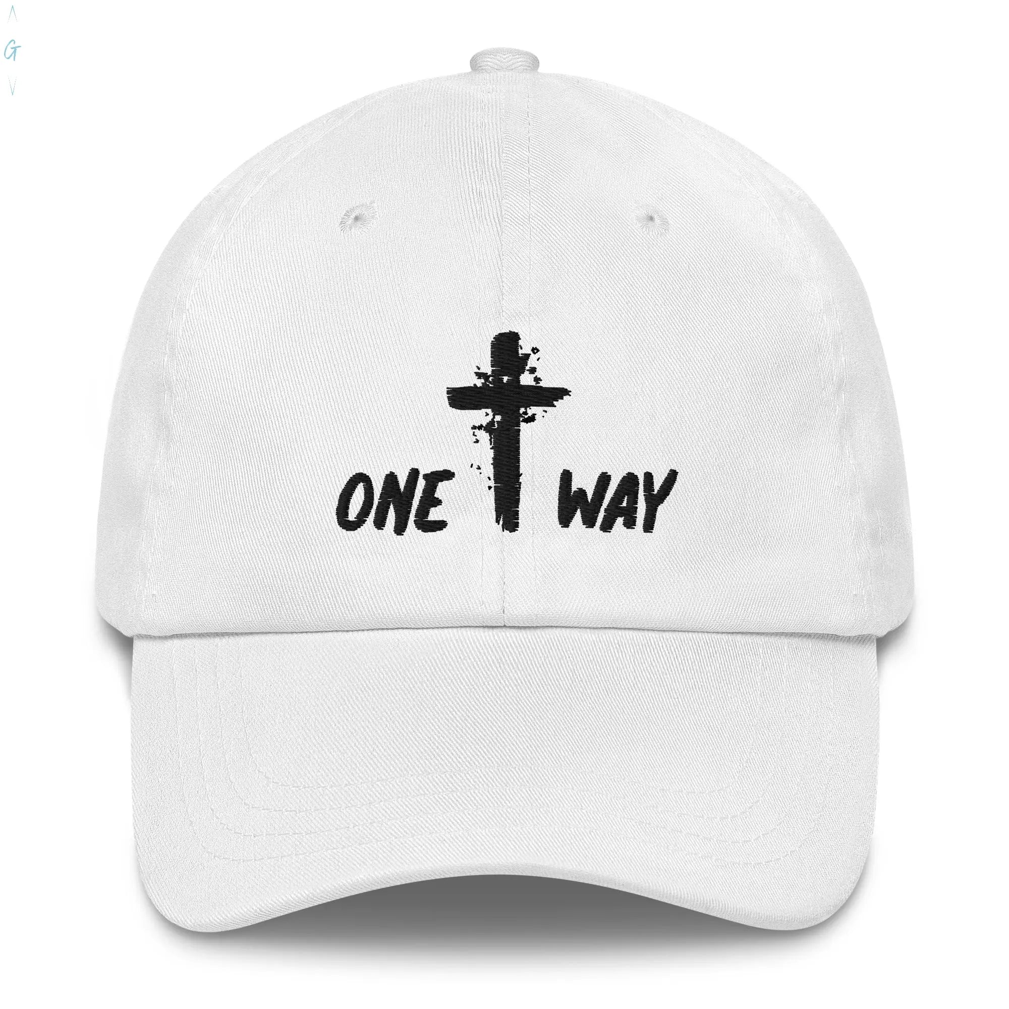 One Way Christian Ball Cap | Faith-Based Headwear by God's Corner Store
